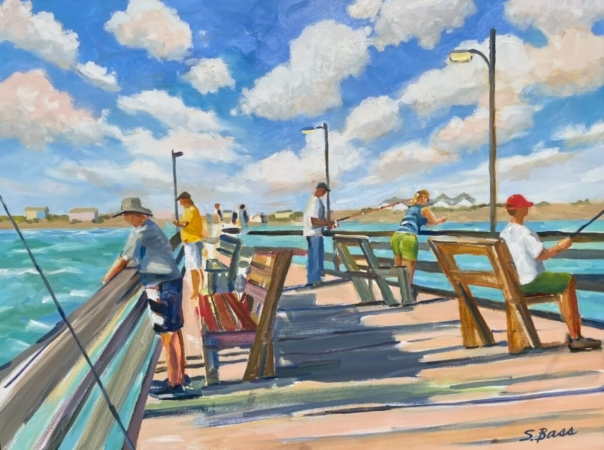 A Perfect Day for Catching Blues – Sharon Bass